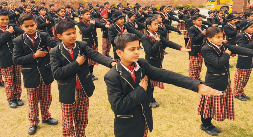 School Assembly – Kohinoor International School Pankhoo